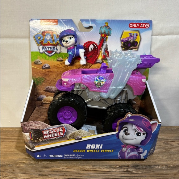 Paw Patrol | Toys | Paw Patrol Roxi Rescue Wheels Vehicle Purple And ...